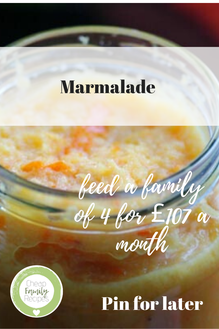Marmalade - Cheap Family Recipes