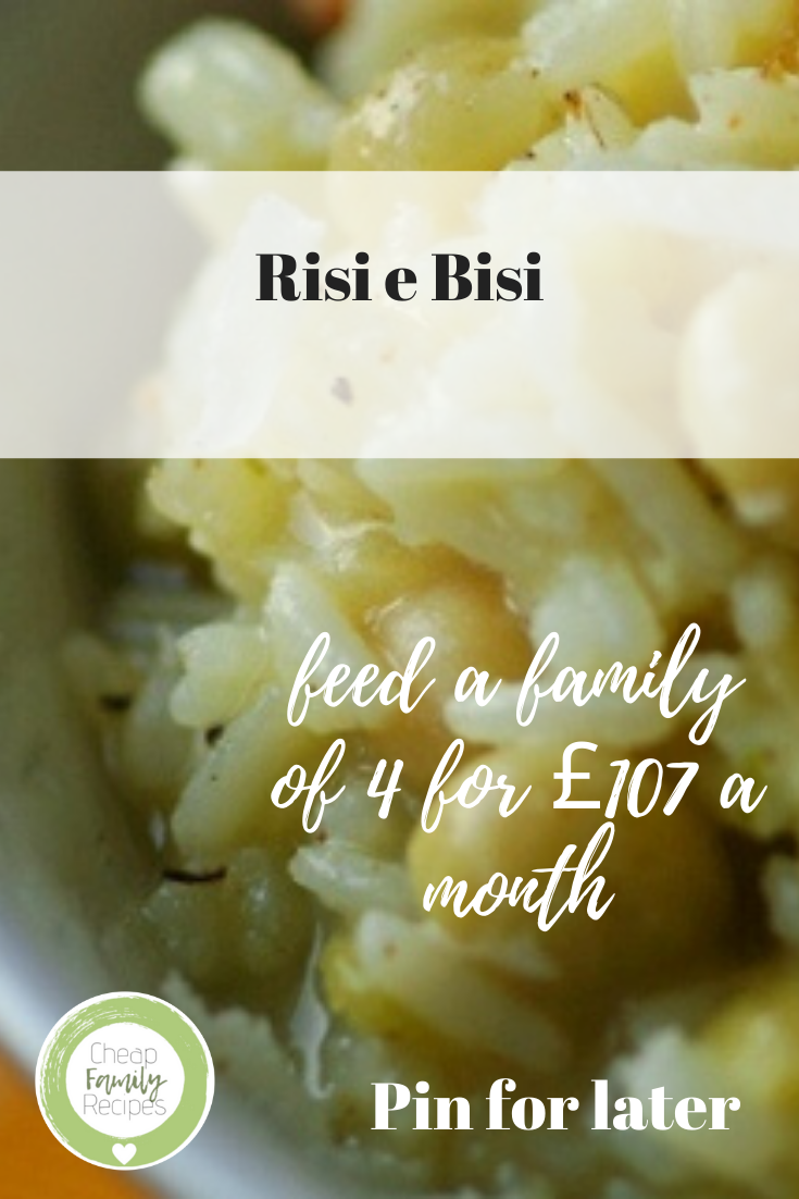 Rise e Bisi - Cheap Family Recipes